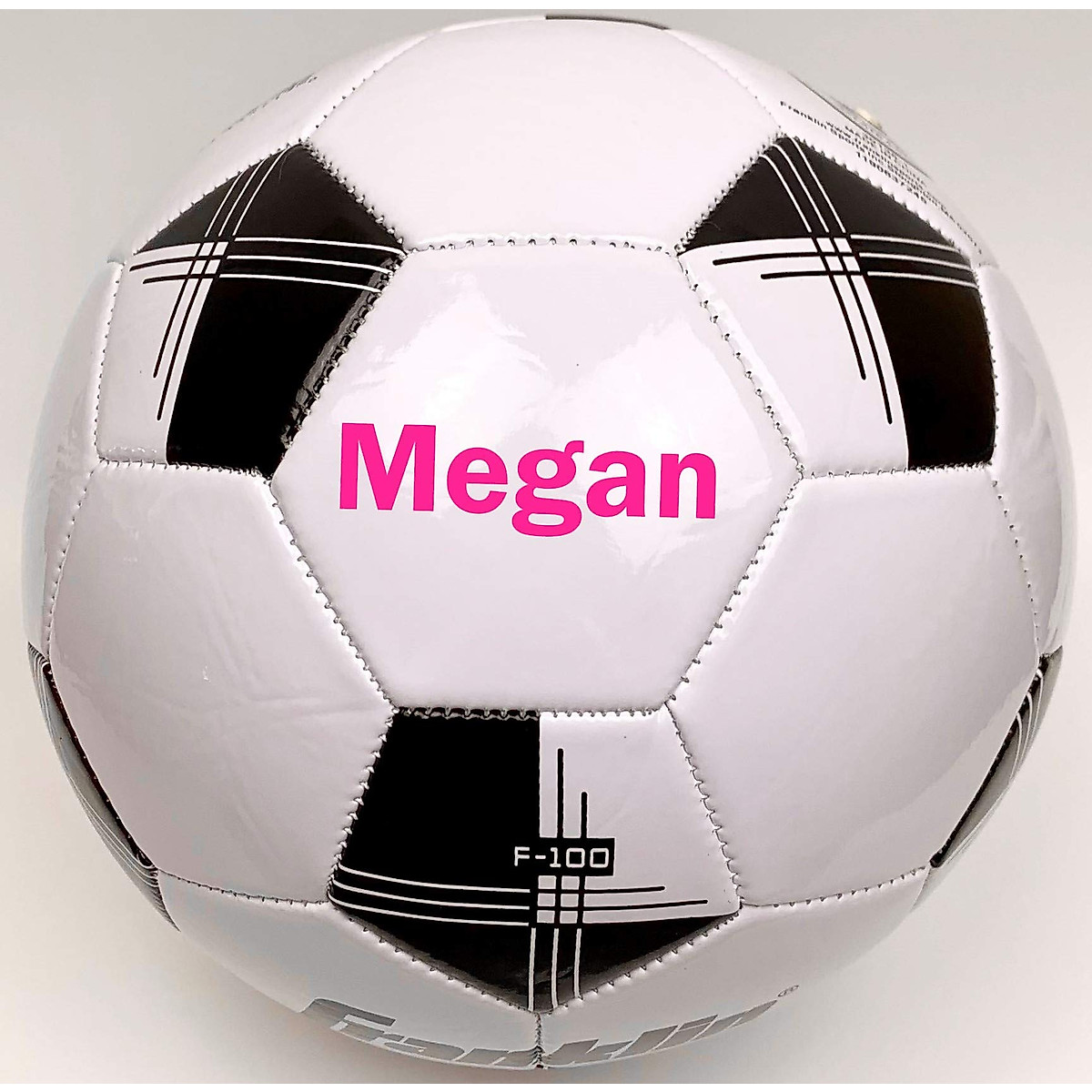 BASKETBALL KINGDOM Customized Personalized Soccer Ball Sizes 3 4 and 5 (Size 5 (Ages Over 12))