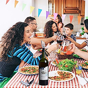 Coosion Waiter's Corkscrew, Wine Opener with Foil Cutter, Waiter's Friend, Professional Wine Key for Servers, Bottle Opener, Beer Opener, Wine Accessory (5 Pack)