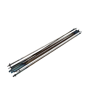 Knew Concepts 125.012 MK IV 6.5 Inch Coping Saw with Cam Lever Tension, Rotating Blade and 12 Each 18 TPI Pegas Pinned Coping Saw Blades