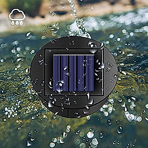 Yeuago 2022 Upgraded Solar Light Replacement Tops Parts for Outdoor Hanging Waterproof Solar Lanterns (2 Pack Warm White)