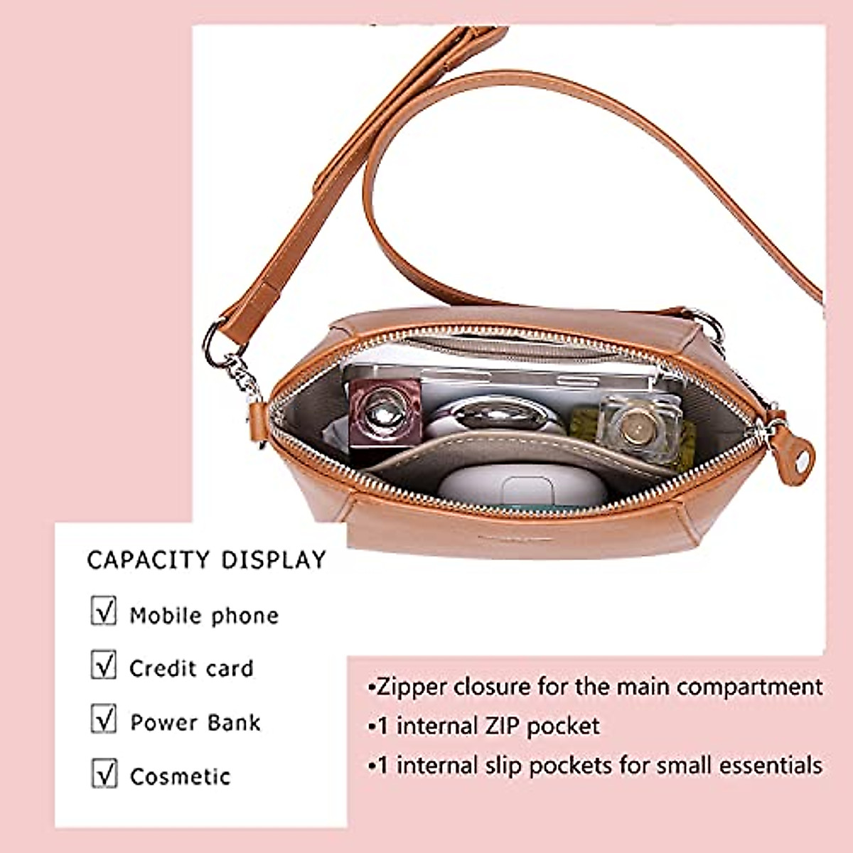 DAVIDJONES Faux Leather Hobo Purse and Wallet set for women Small Chain Crossbody Bags for Girls