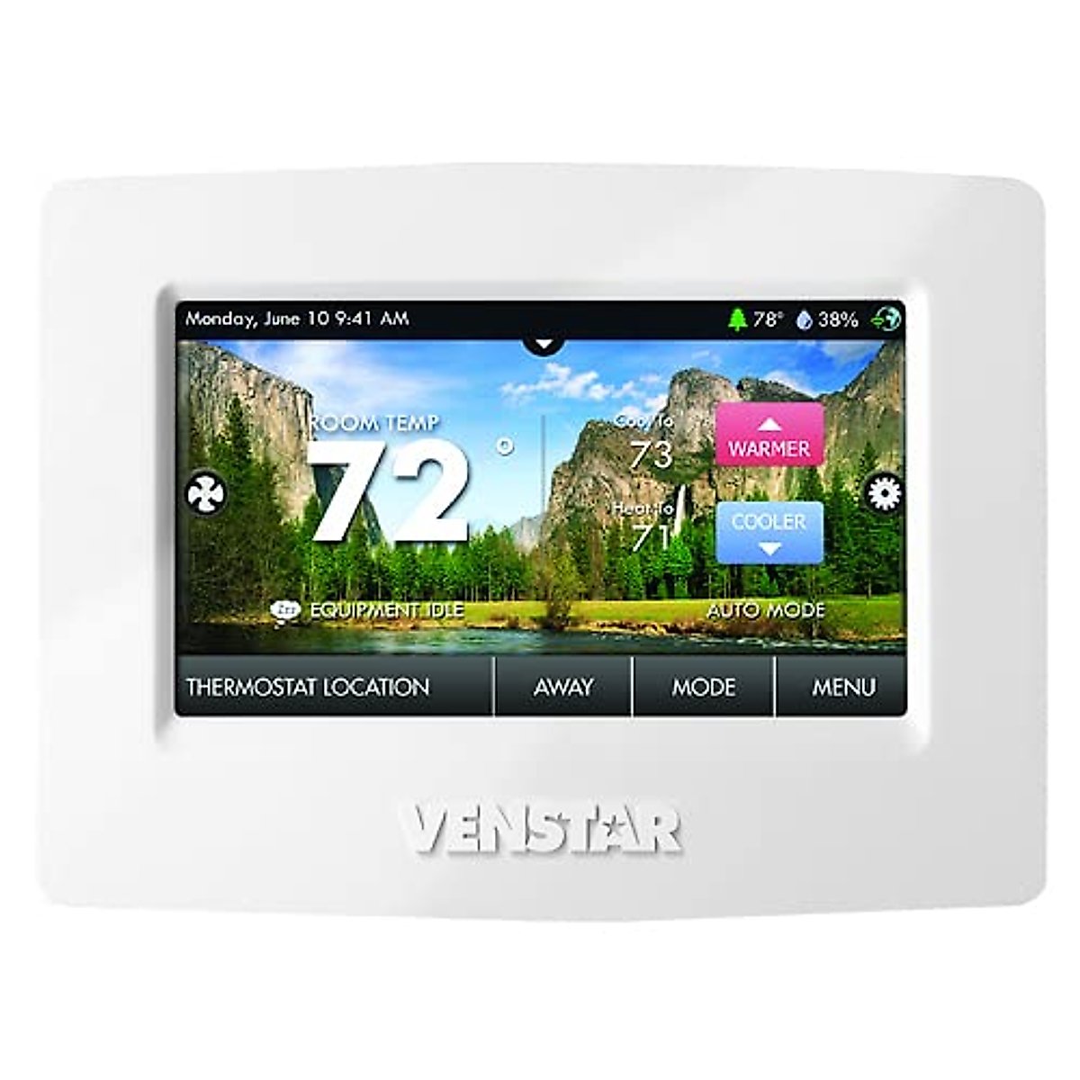 Venstar T7850 Colortouch 7 Day Programmable Thermostat with Built in Wifi (Replaces T5900 and Acc0454)