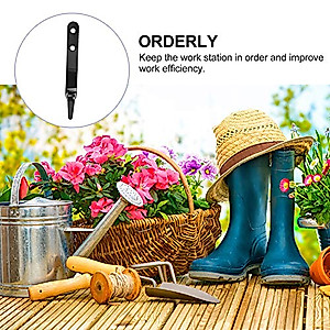 8PCS Iron Wall Hooks J- Shape Lantern Bracket Plant Hanger Bracket Rustic Farmhouse Wall Hooks for Hanging Coats Mason Jar Sconces Bird Feeder 58mm