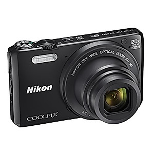 Nikon Coolpix S7000 16 MP Digital Camera with 20x Optical Image Stabilized Zoom 3-Inch LCD (Black)