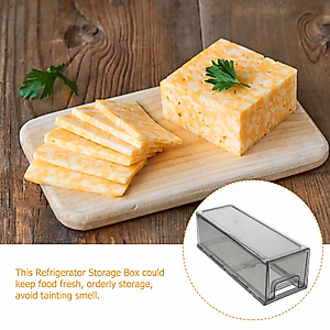 Kichvoe plastic storage drawers plastic containers plastic drawers fridge storage containers fruit container vegetable container fridge drawers pull out pp Storage Box refrigerator