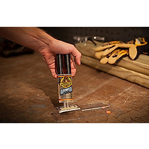 Gorilla 2 Part Epoxy, 5 Minute Set, .85 ounce Syringe, Clear, (Pack of 4)