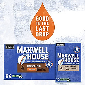Maxwell House Vanilla Hazelnut Medium Roast K-Cup Coffee Pods (12 Count)