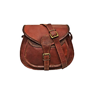 cuero Genuine Leather Crossbody Handbag for Women - Shoulder bag for Womens Handmade