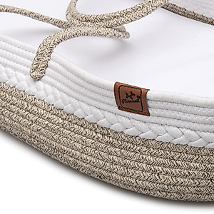 Baby Changing Basket - 100% Cotton Rope with Foam Pad - Organic Cotton Waterproof Cover - Complete with 2 Waterproof Changing Pads Liners- CPSC Safety Compliant