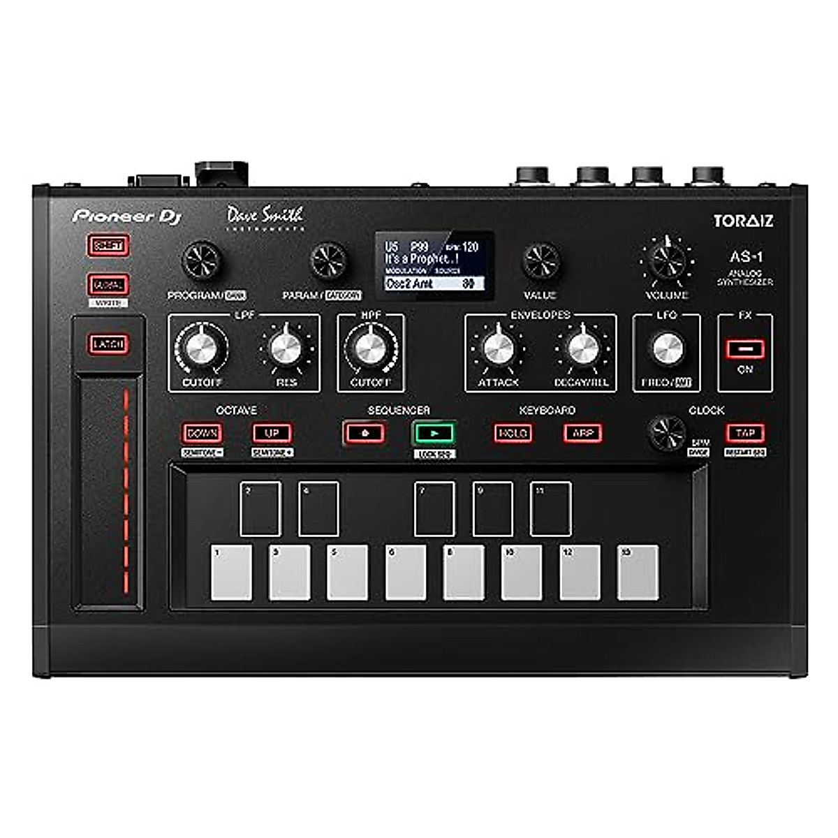 Pioneer DJ Toraiz AS-1 Monophonic Analog Synthesizer