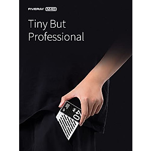 ZHIYUN FIVERAY M40 Video Light, 40W Portable Camera Light, 14000 Lux, CRI/TLCI 96+ 2700-6200K, 320g LED Panel DSLR Photography Lighting, Lighting Setup for YouTube, TikTok