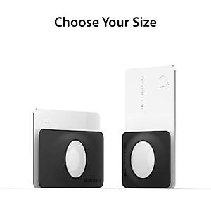 TagVault™ - AirTag Wallet Holder Compact (Single) | Thin & Flexible, Stays Hidden, Patent Pending | Elevation Lab