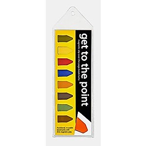 Get to The Point - Magnetic Arrow Bookmarks - EARTHTONE - Set of 8