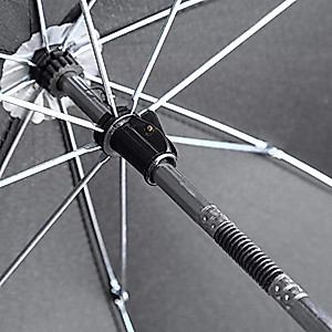 TOPINCN Baby Stroller Parasol, Universal Umbrella with Clamp, 360 Degree Adjustable Stroller Sun Shade, Umbrella for Trolley, Bike, Wheelchair, Beach Chair