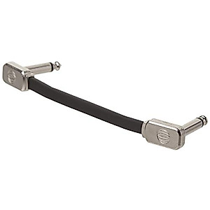 Ernie Ball Flat Ribbon Patch Cable 3-Pack, 3 in, Black (P06220)