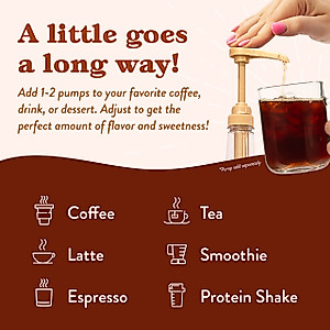 Jordan's Skinny Syrups Sugar Free Maple Donut Coffee Syrup, 25.4oz - Gluten Free, Keto Friendly