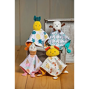 Mary Meyer Soothie Security Blanket, 10 x 10-inches, Sweet Ice Cream