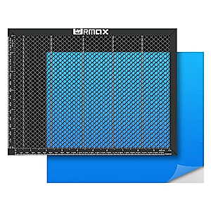 URMAX Honeycomb Working Table, Premium Honeycomb Laser Bed for Laser Cutter Engraver, Honeycomb Working Bed for Fast Heat Dissipation Desktop-Protecting with Aluminum Plate, 11.81"x 7.87"x 0.87"