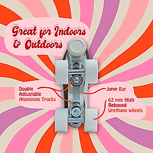 Chicago Skates Deluxe Leather Lined Rink Skate Ladies and Girls 5