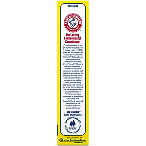 Arm & Hammer Super Washing Soda Detergent Booster & Household Cleaner, 55oz.
