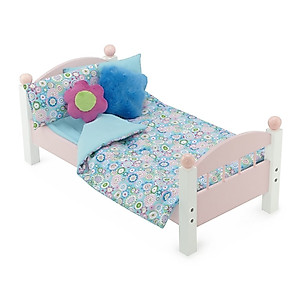 Emily Rose 18 Inch Doll Bedding Accessories Set, Reversible Baby Doll Blankets and Accessories | Fits 18" Doll Beds, Bunkbeds, Cribs, and Cradles, Designed in The USA