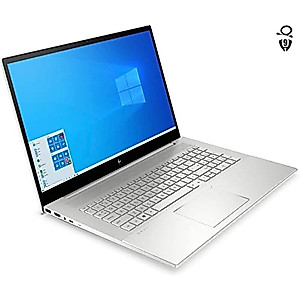 New HP Envy 17 Laptop, 17.3'' FHD Touchscreen Display, Intel Core i7-1165G7, 32GB RAM 1TB PCIe NVMe M.2 SSD+1TB HDD, Wi-Fi, Bluetooth, Webcam, Backlit Keyboard, Fingerprint Reader, Silver