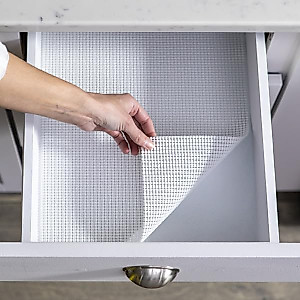 Duck 281874 Select Grip EasyLiner Shelf and Drawer Liner, Non-Adhesive, 20-Inch x 24-Foot, Brownstone, 2 Rolls