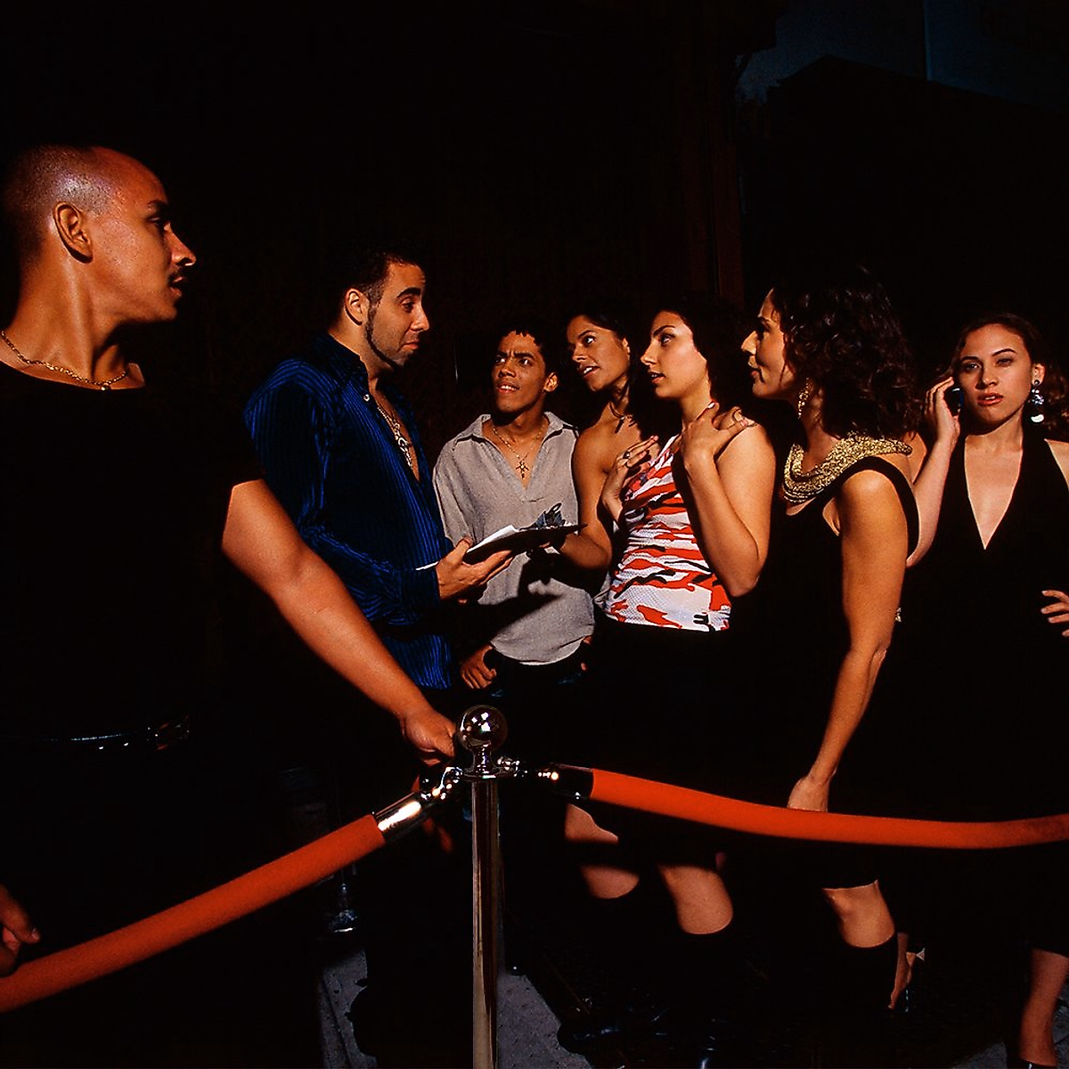 4.5 Foot Red Velvet Rope - 1.5" Rope Barrier with Metal Clips for Ball Top Stanchions by Pudgy Pedro's Party Supplies (Gold)