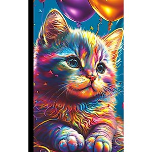 2023-2024 PLANNER: "CUTE CAT" Weekly planner. September 2023 to August 2024. Weekly. Annual, monthly and weekly calendar. Timetable. 6 x 9 inches. 139 pages.