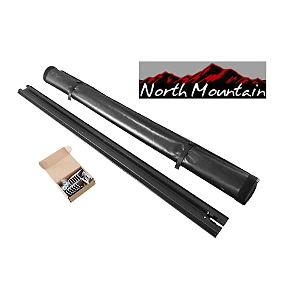 North Mountain Soft Roll Up Truck Tonneau Cover for 2017-2023 Honda Ridgeline Truck Bed, Truck Bed Cover fits 2017-2023 Honda Ridgeline 5ft Pickup Fleetside/Styleside Bed (64")