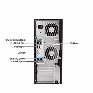 HP Tower Computers PC Workstation Z240,i5 Desktop,8GB Ram,256GB SSD + 2TB HDD,AX210 Built-in WiFi 6E,Windows 10,HDMI,DVI,DP,DVD,NVIDIA GT 1030 2GB,Wireless K&M +TJJ PAD (Renewed)