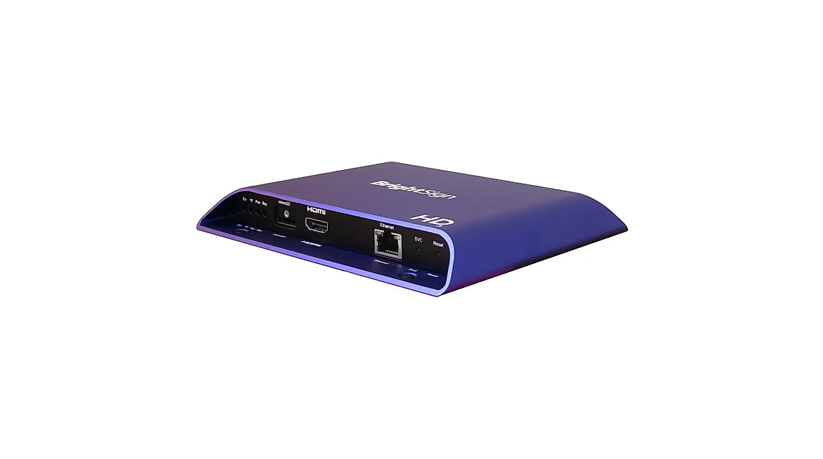 BrightSign HD223 Full HD Digital Signage Player | HTML5 I/O
