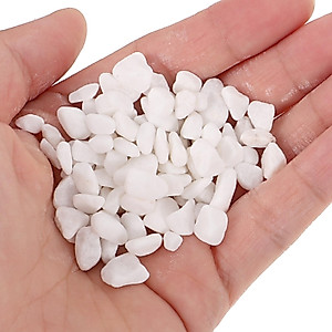 POPETPOP 1 Bag of River Rock Stones Natural Pebbles Gravel Outdoor Decorative Stones Garden Landscaping Stones Gravel Filler for Plant Aquariums Landscaping Vase Fillers