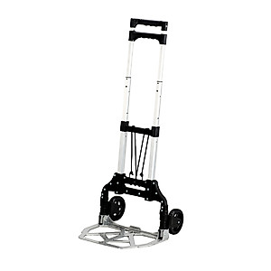Safco Products Stow and Go Utility Hand Truck, Silver and Black (4049NC)