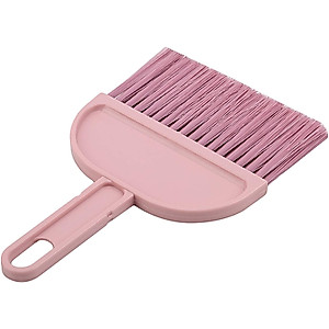 Plastic Mini Broom and Dustpan,Mini Cleaning Brush with Dustpan Set Desktop Cleaning Accessories,Pink with Dustpan Set,Plastic Mini Broom and Dustpan,Desktop Cleaning Set