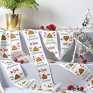 Funny Christmas Toilet Paper Roll 3-ply Funny Christmas Gifts for Coworkers Office Fun Gifts for Dad Mom Cool Novelty Gifts Mens Womens Cute Boyfriend Girlfriend Grandma Wife Husband