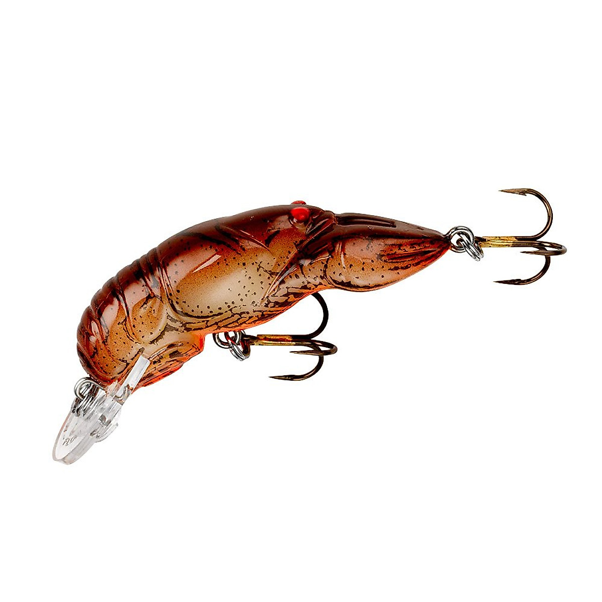 Rebel Lures Classic Critters Crankbait Fishing Lures 4-Pack, Includes 1 Teeny Pop-R, 1 Crickhopper, 1 Teeny Wee Crawfish, and 1 Teen Wee-R
