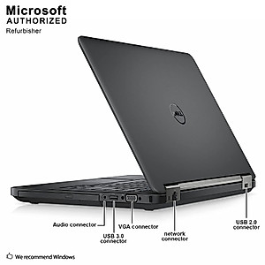 Dell Latitude E5440 Laptop Notebook i7-4600U 2.1GHz, 16GB RAM, 500GB SSD, Windows 10 Pro (Renewed)