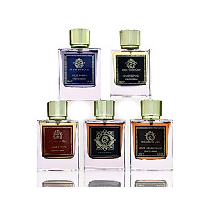 Set of Five Ministry of Oud Collection 100ml - Unisex Spray Pendora Scents Fragrance Long-Lasting Perfume PARIS CORNER