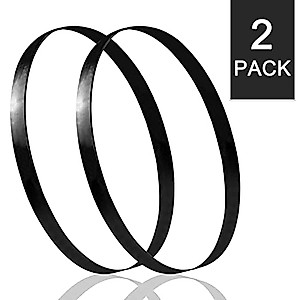 Urethane Band Saw Tires 9 inch Diameter, 2 Pack 9" x 1/2" x .095" Compatible with Branded Bandsaws including Jet Powermatic Grizzly Craftsman Delta/Craftsman/Grizzly/Black & Decker/Ryobi etc.