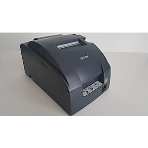 Epson C31C514767 Epson, TM-U220B, Dot Matrix Receipt Printer, Ethernet (E04), Epson Dark Gray, Auto Cutter, Power Supply Included Replaces C31C514667 (Renewed)