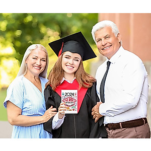 WaaHome 2024 Nurse Graduation Card for Her Women, 4''x6'' Nursing School Students Graduation Gifts Card for Female Nurses Doctors Medical Professional Her Him Women Men Girls Boys Daughter Son