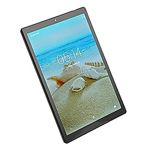 Tablet PC, 5G WiFi 10 Inch Tablet IPS Screen 4GB RAM 64GB ROM 100‑240V for Gaming (US Plug)