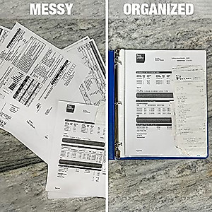 Samsill Ultra Clear Sheet Protectors, 250 Pack, 8.5x11 Inch Page Protectors for 3 Ring Binder, Premium Heavy Duty, Letter Size, Top Loading, Acid Free