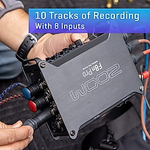 Zoom F8n Pro Professional Field Recorder/Mixer, Audio for Video, 32-bit/192 kHz Recording, 10 Channel Recorder, 8 XLR/TRS Inputs, Timecode, Ambisonics Mode, Battery Powered, Dual SD Card Slots