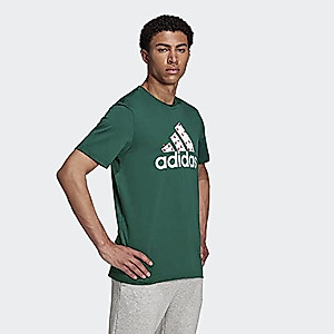 adidas Holiday Lights Tee Collegiate Green/White XL