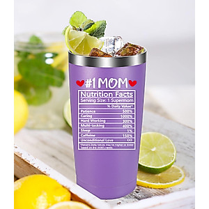Gifts for Mom from Daughter, Son, Husband - First Mothers Day Gifts for Mom, Women, Wife - Funny Birthday Gifts Ideas for Mom -Personalized Best Mom Ever Presents for New Mom, Bouns Mom -20 oz Tumbler