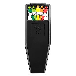 5 LED EMF Meter Magnetic Field Detector Ghost Hunting Paranormal Equipment Tester Counter