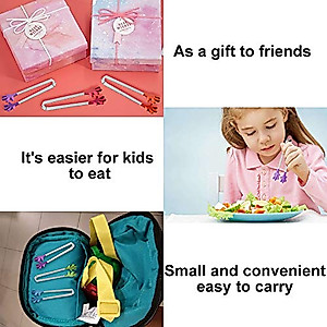 8PCS Silicone Mini Tongs, 5Inch Hand Shape Food Tongs, Colourful Small Kids Tongs for Serving Food, Ice Cube, fruits, Sugar, Barbecue by Sunenlyst (Palm sharp)