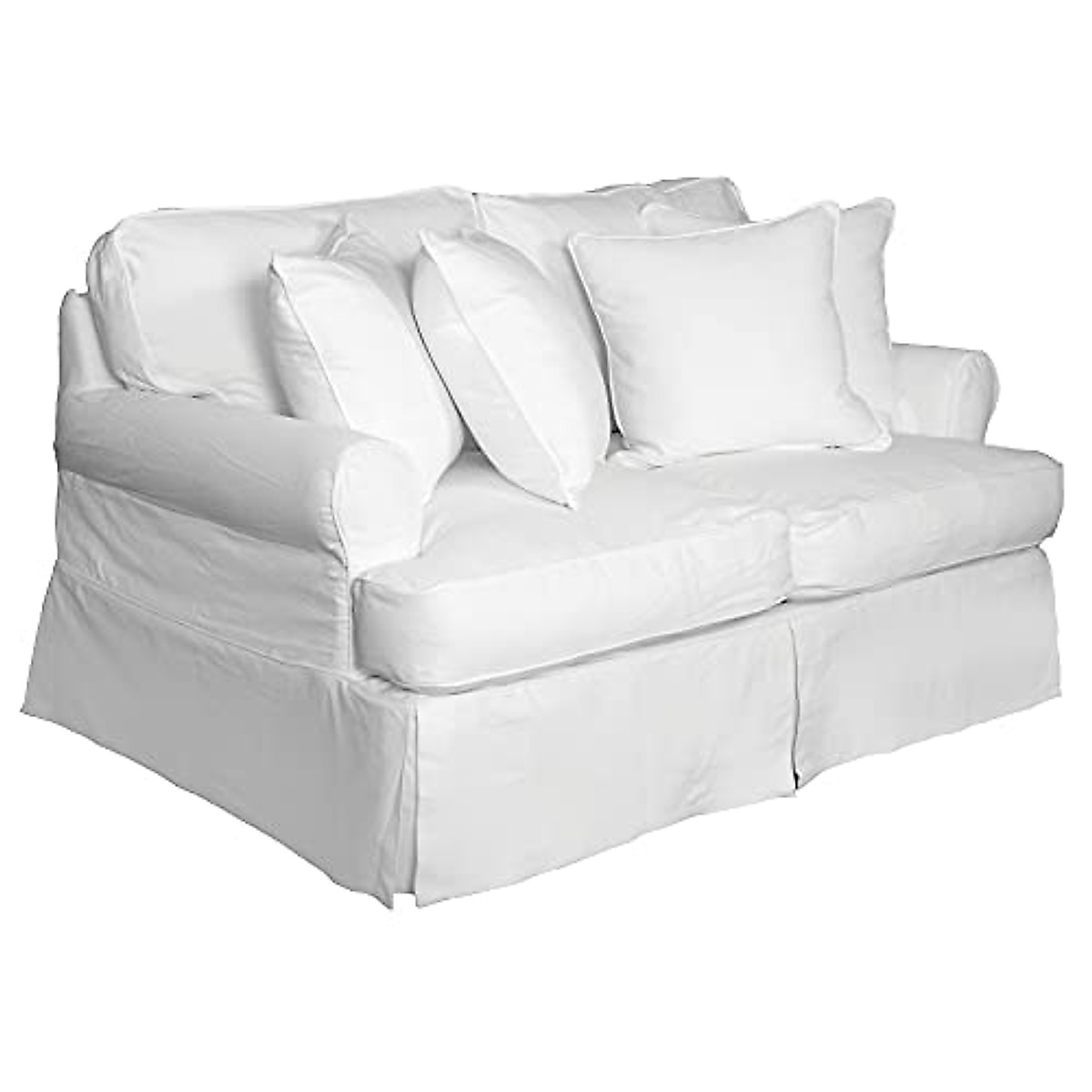 Sunset Trading SU-117610-423080 Horizon Slipcovered Loveseat